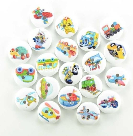 100 treknapper, mix! Tema transport! - Epla