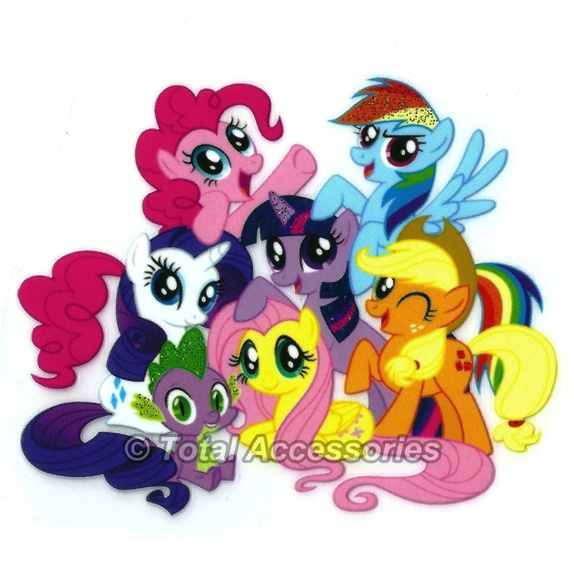 Iron on Transfer - MY LITTLE PONY! - Epla