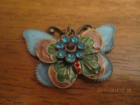 3-delt sommerfugl-anheng! - Epla