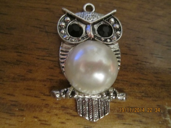 1 anheng med perle, ugle! - Epla