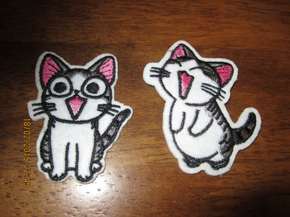 2 strykemerker, katter! - Epla