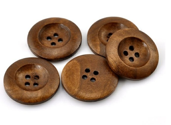 10 stk knapper! 25mm - Epla