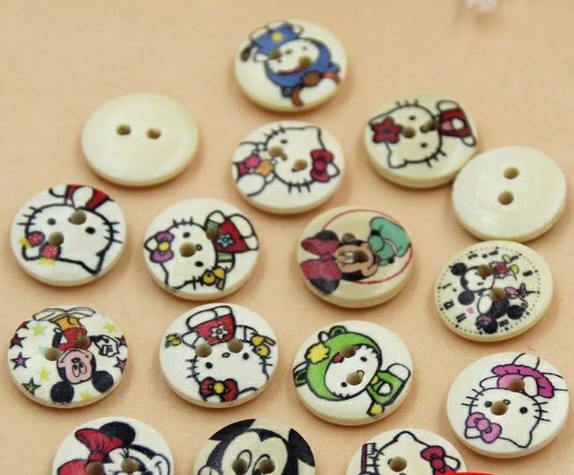 50 stk treknapper, mix! - Epla