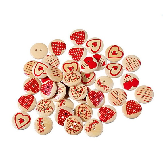 50 stk knapper, mix! - Epla