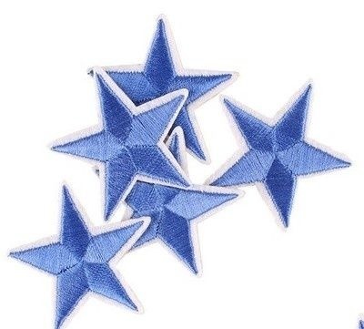 5 stk stjerner! Blå! - Epla