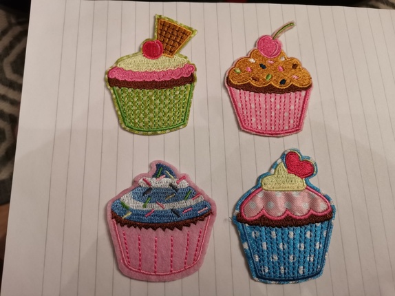 4 stk iskrem, strykemerker! - Epla