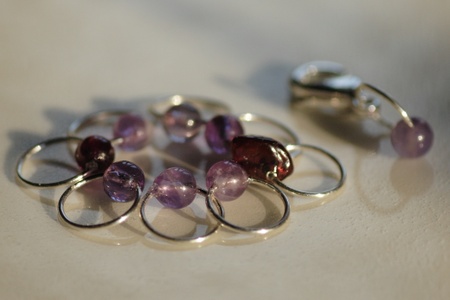 Maskemarkører - Ametyst + Granat, 4 mm (nr. 47-11) - Epla