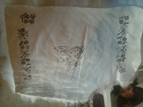 sitteunderlag med trykk - Epla