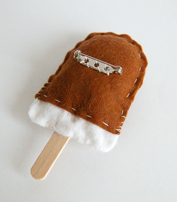 Brosje, pin-up is - Epla