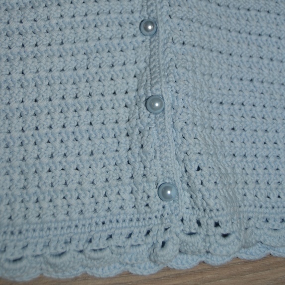 Lyseblå sommerlig topp, str. M - Epla