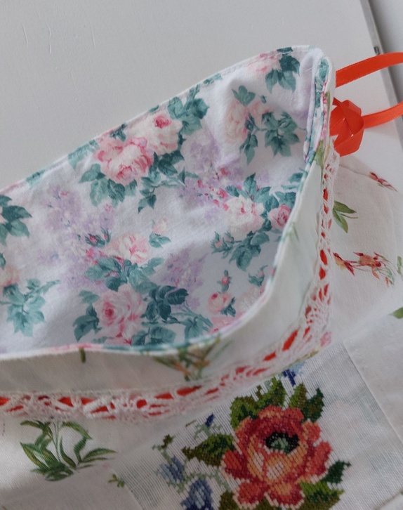 Linpose med broderi - Epla