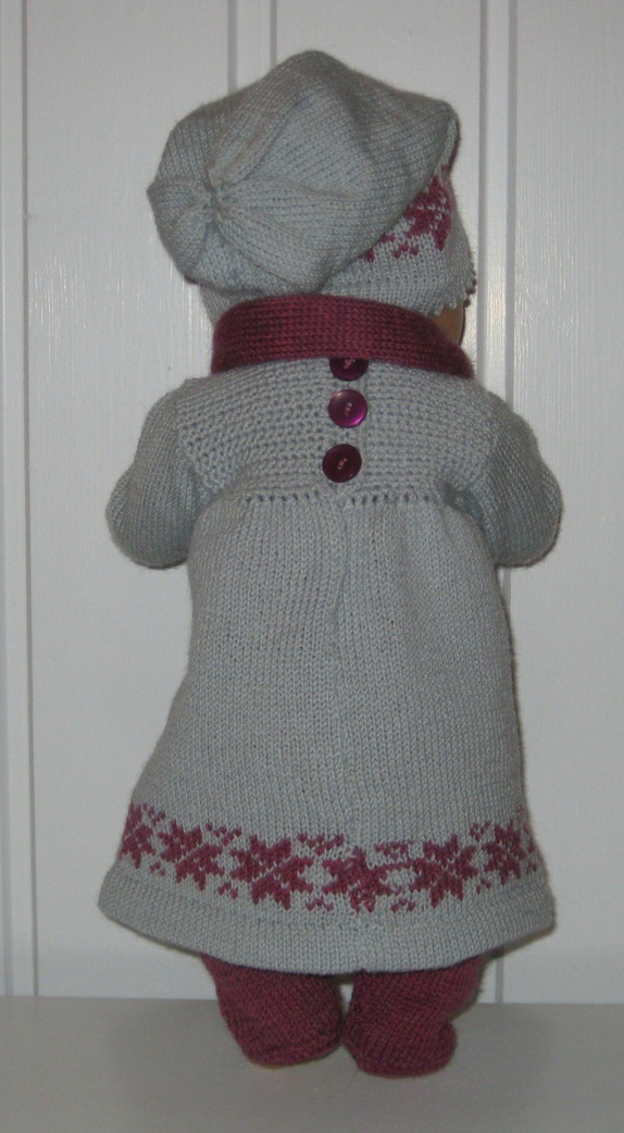 Dukkeklær til dukke 42-48 cm - Epla