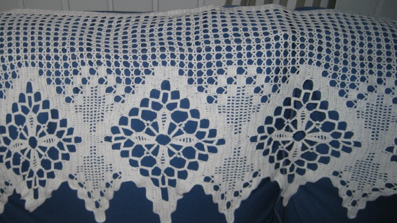 Heklet gardinkappe - Epla