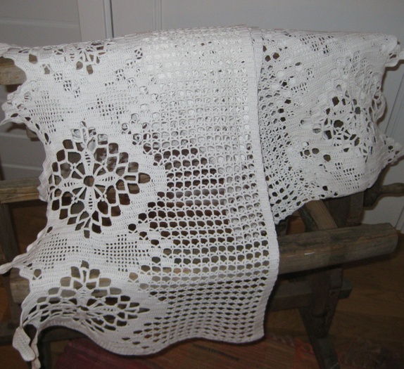 Heklet gardinkappe - Epla