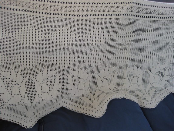 Heklet gardinkappe - Epla