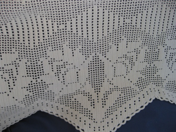 Heklet gardinkappe - Epla