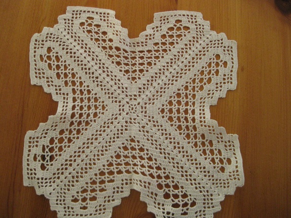 Heklet brikke - Epla