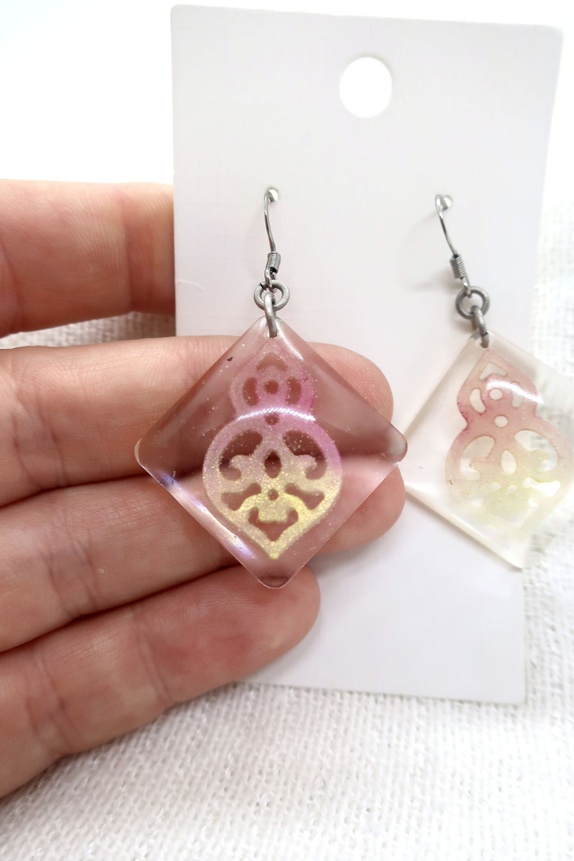 Store Resin ørepynt! - Epla