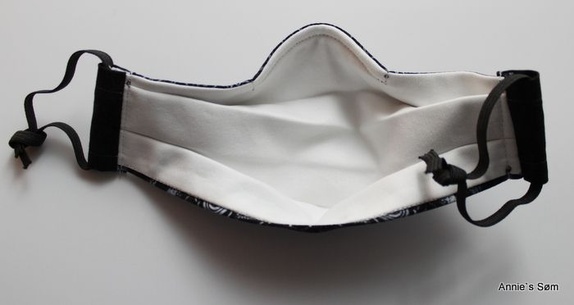 Munnbind,3 lags,til dame - Epla