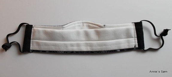 Munnbind,3 lags,til dame - Epla