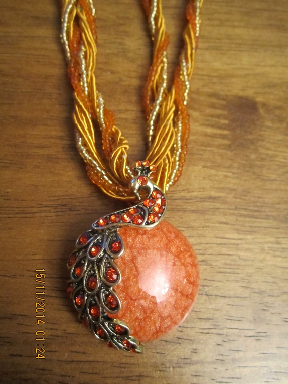 Anheng med perle! - Epla