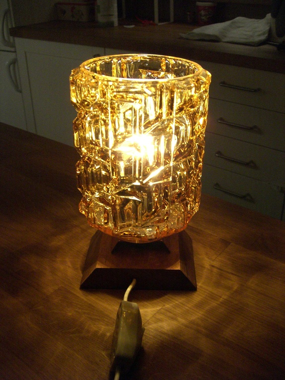 Kjempekul retrolampe med koselig lys!! - Epla