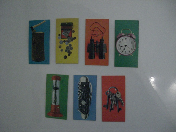 Retro magneter " Nyttige ting i sekken??"??SALG!! - Epla