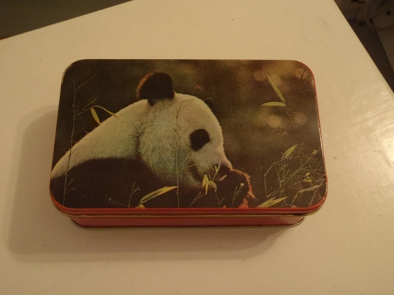 Gammel matboks med panda:)) - Epla