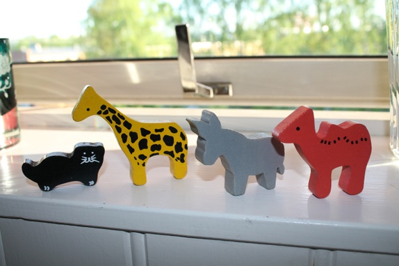 Fire fine dyr i tre:-) - Epla