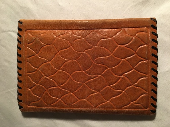 Skinn vintage lommebok - Epla