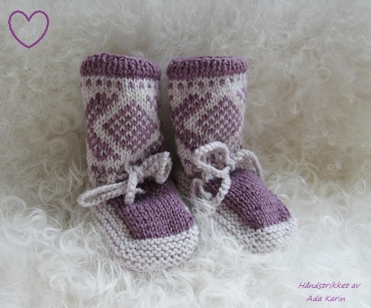 Babysokker lilla - Epla