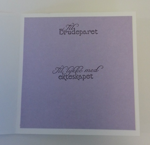 Bryllupskort - Epla