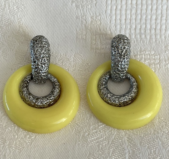 Vintage klipsøredobber - Epla