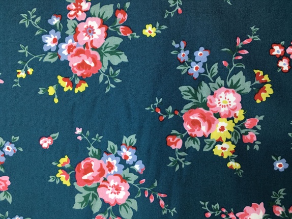 Japansk bomullsstoff, Roser - Epla