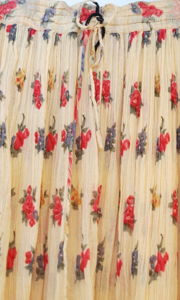 Blomstrete indisk skjørt - Epla