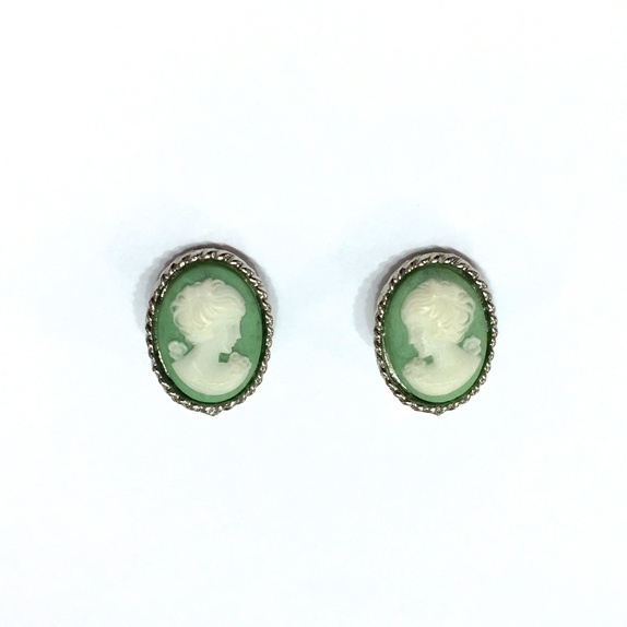 SALG -50% // Vintage cameo øredobber - Epla