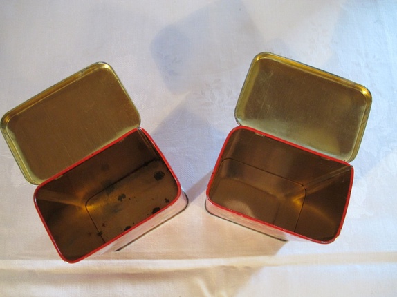 Røde te-bokser - Epla