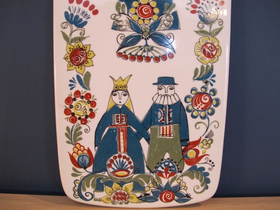 Stor platte Saga Figgjo - Epla