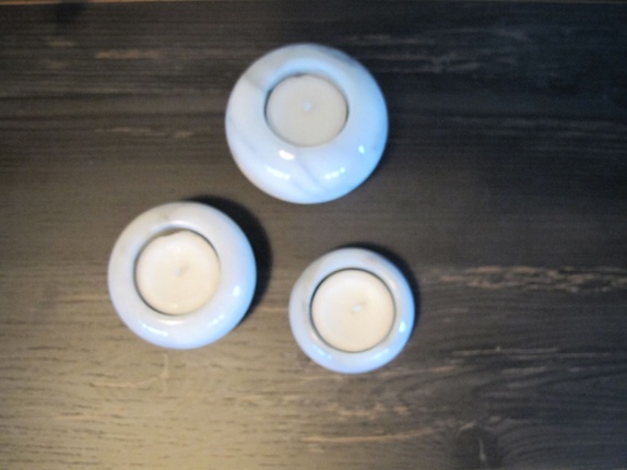 Telysholdere i marmor - Epla