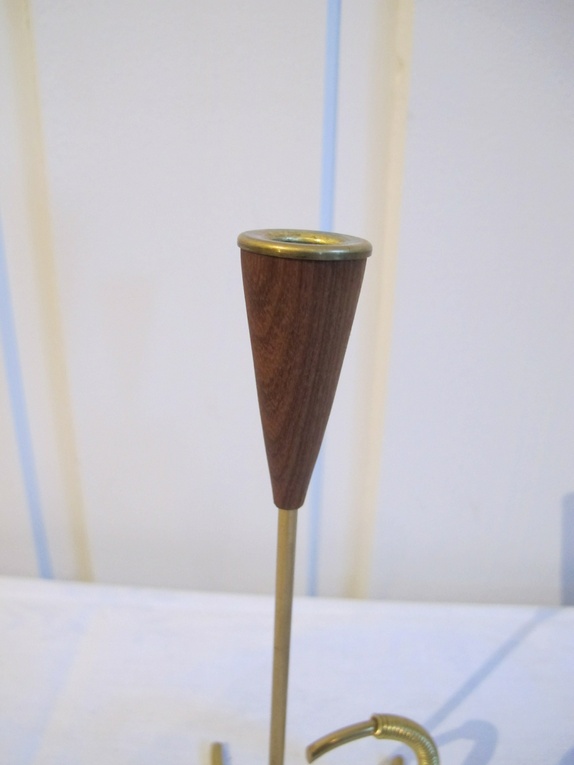 Reservert: Lysestaker med teak - Epla