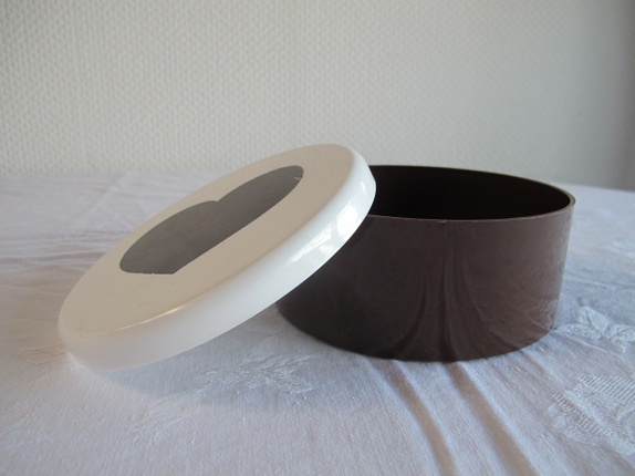 Hjerteboks i plast - Epla