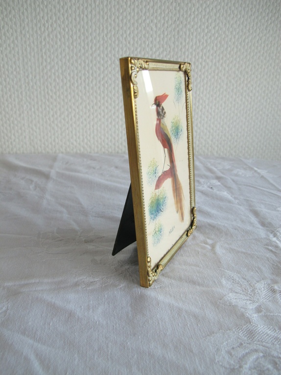 Retro bilde og ramme - Epla