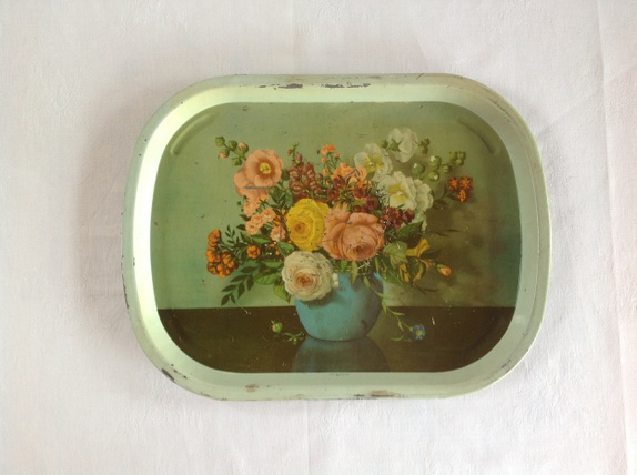 Gammelt serveringsbrett - Epla