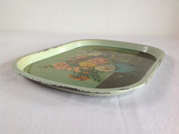 Gammelt serveringsbrett - Epla