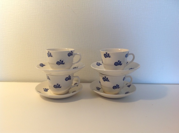 Blå blomst, Egersund - Epla