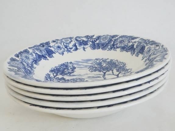 Egersund 5 dype tallerkener - Epla