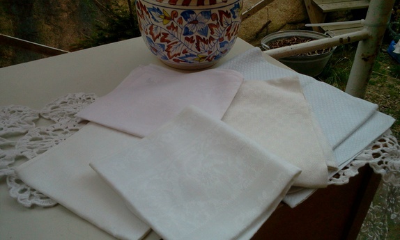 Lin servietter , duk & håndkle. - Epla