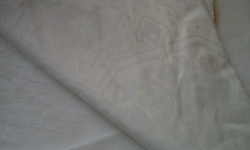 Lin duk m rose/stjernemønster. - Epla