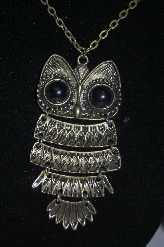 Ugle smykke i antikk bronze 50% rabatt - Epla