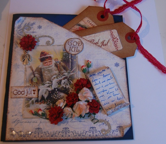 God jul kort i vintage stil 70% rabatt - Epla